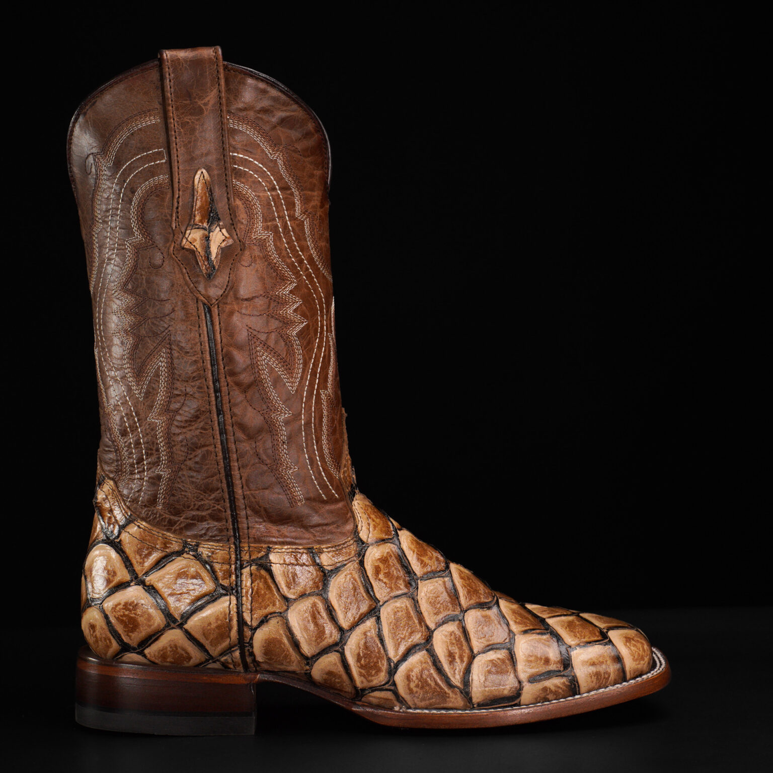 Orix Fish Scale – Square Toe – Alfa Western Wear