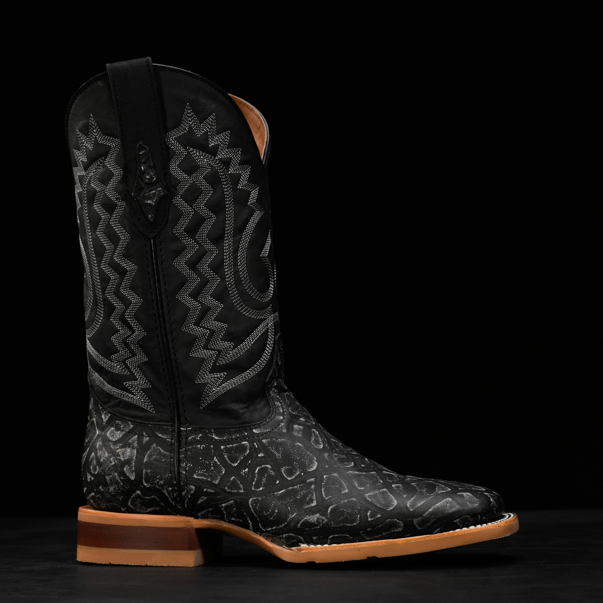 Black Elephant – Square Toe - Alfa Western WearAlfa Western Wear